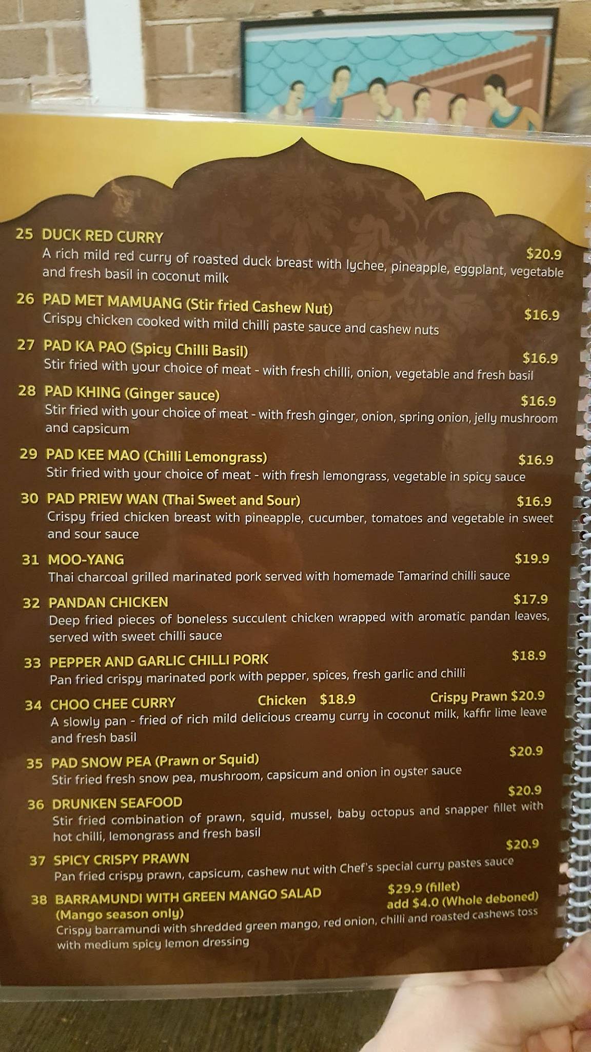 Menu at Little Ying Thai restaurant, East Victoria Park, Unit 3/895 ...