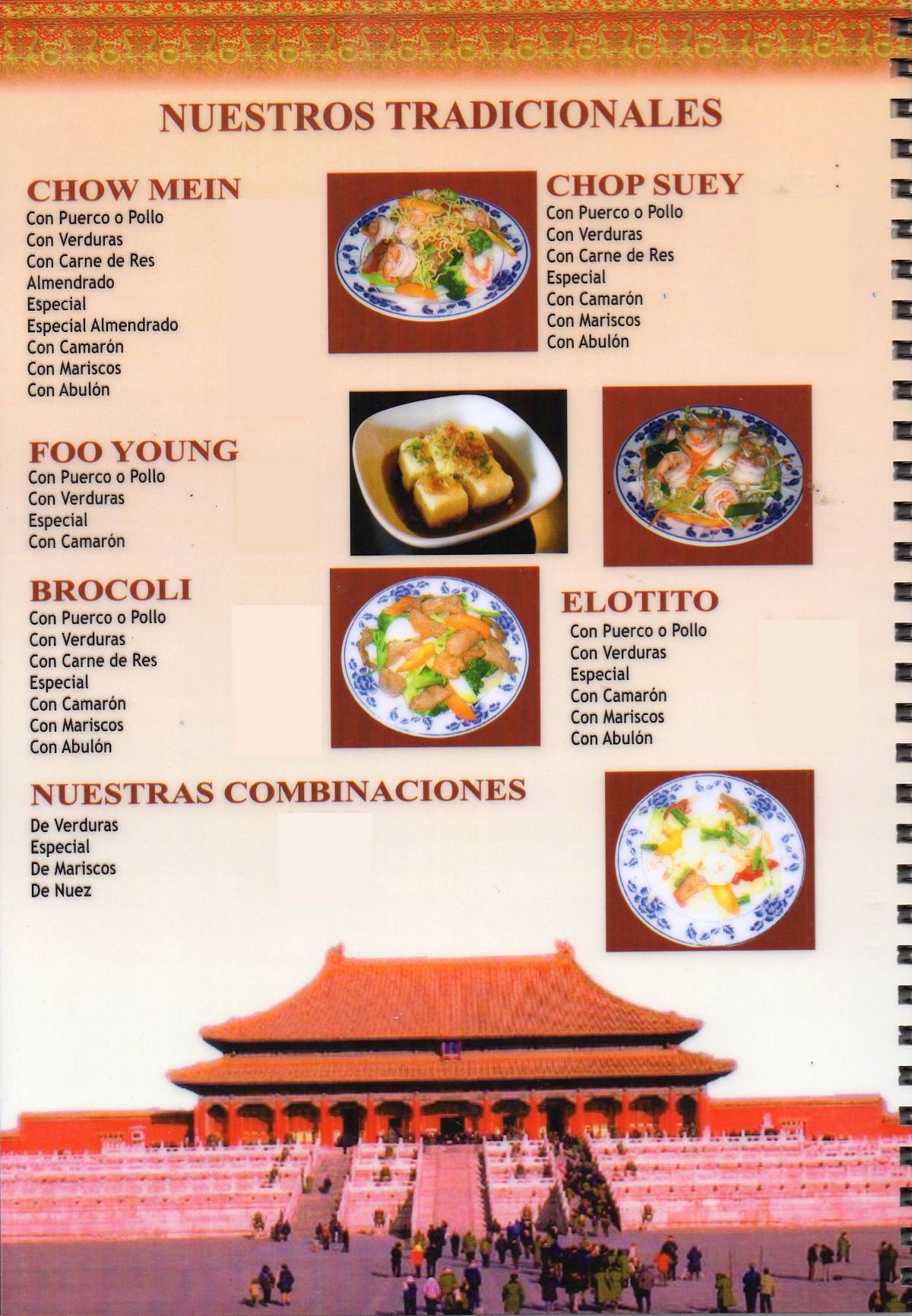 Carta del restaurante Long River, Culiacán Rosales, Calle ...