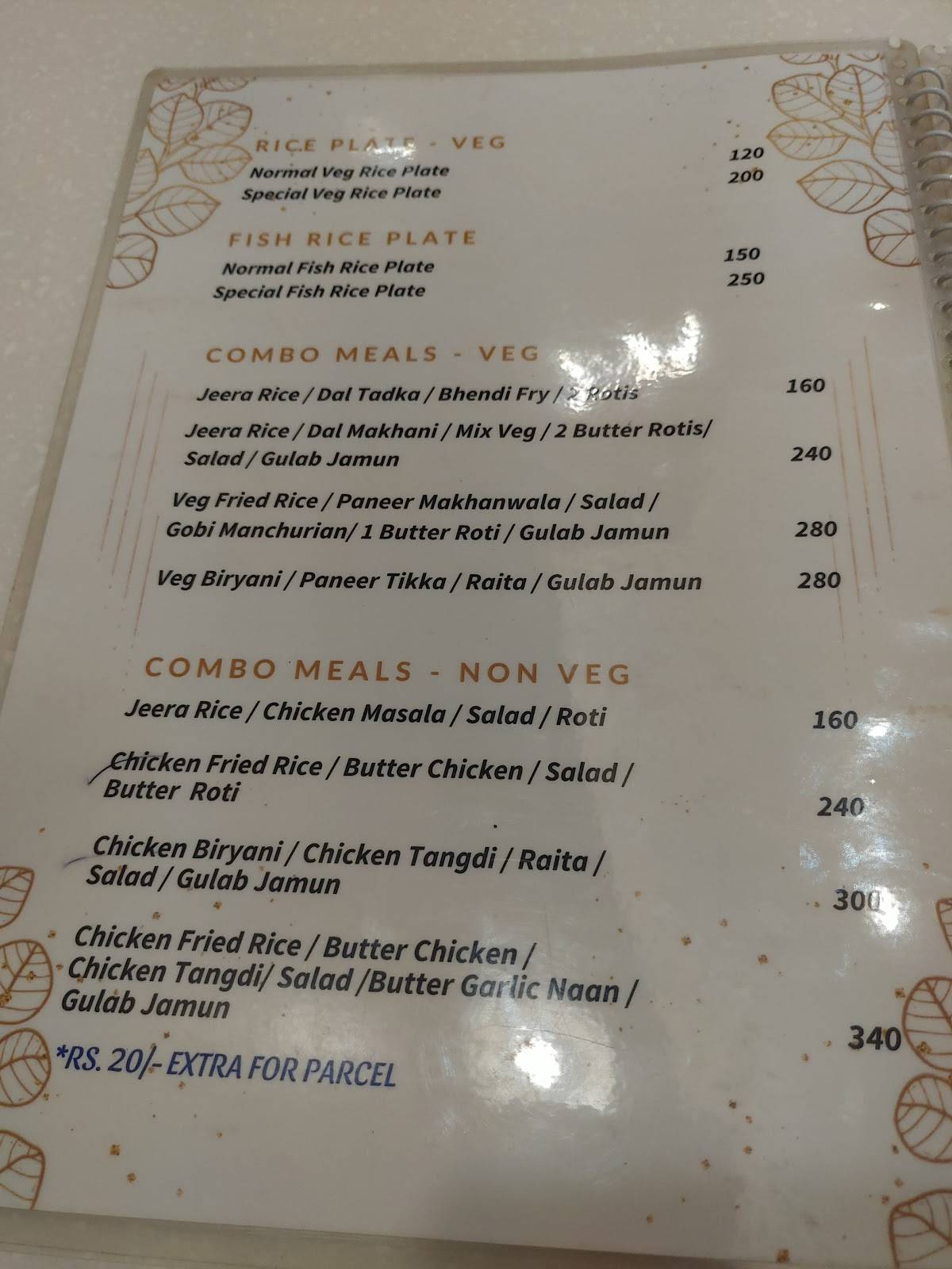 Menu at National Bar & Restaurant, Sanquelim