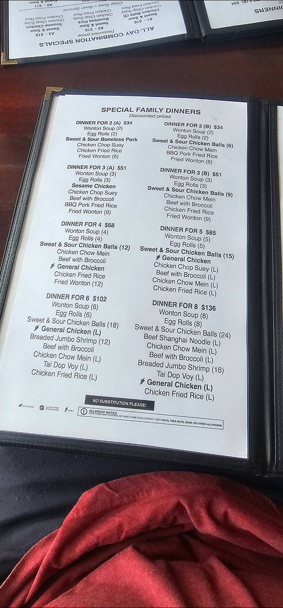 Menu at Panda Garden Owen Sound restaurant, Owen Sound