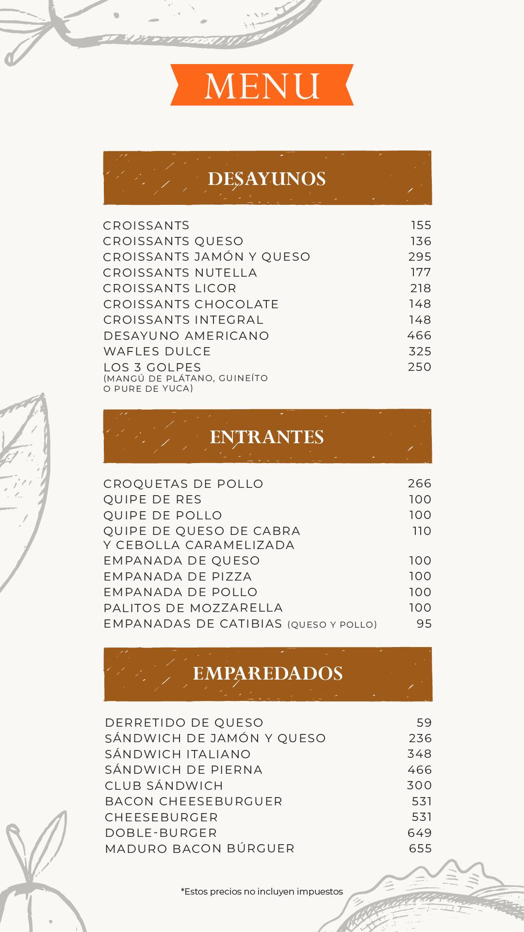 Carta de Penda Express, La Penda