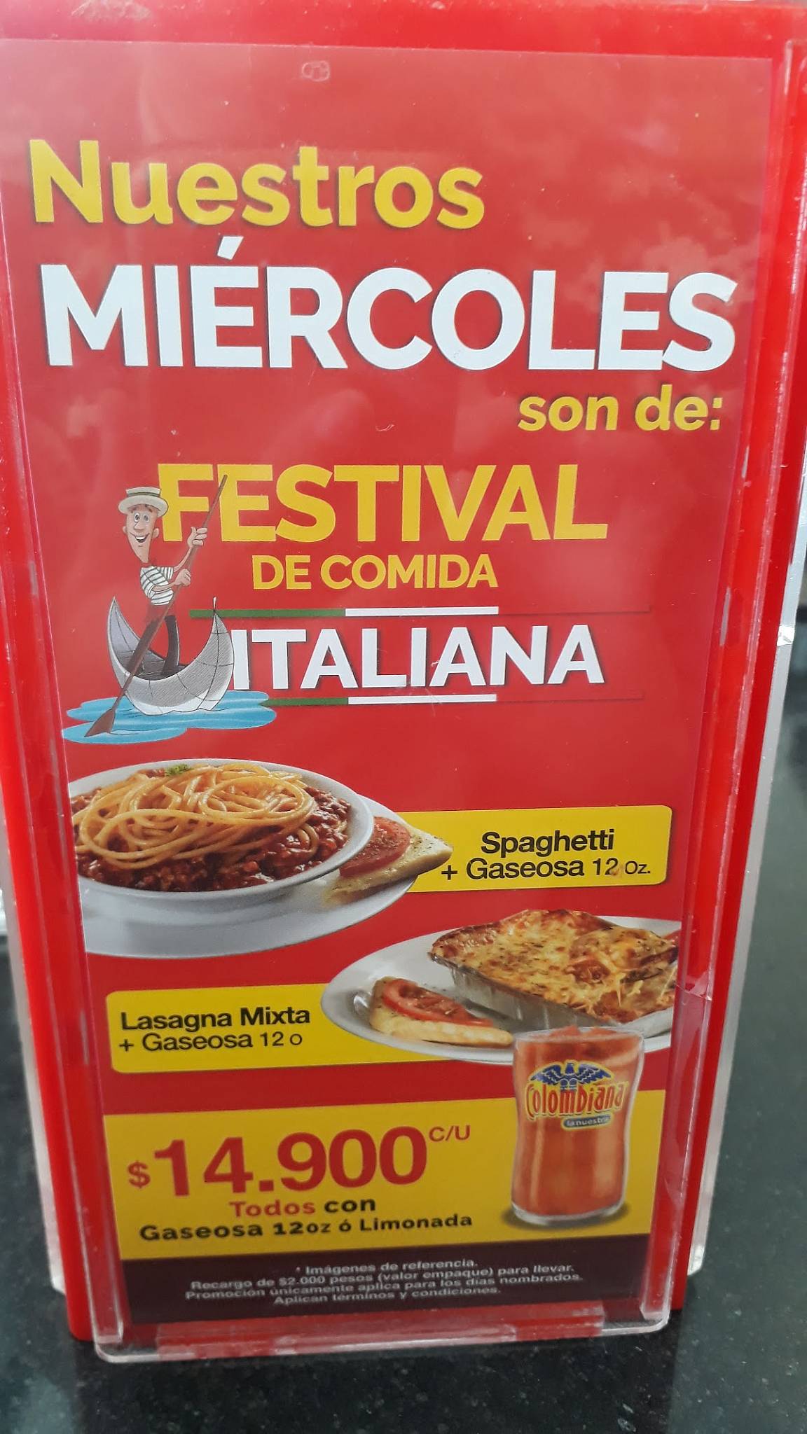 Carta del restaurante PPC Pollo Pizza Carne Mall Plaza, Bogotá, Ave Cra ...