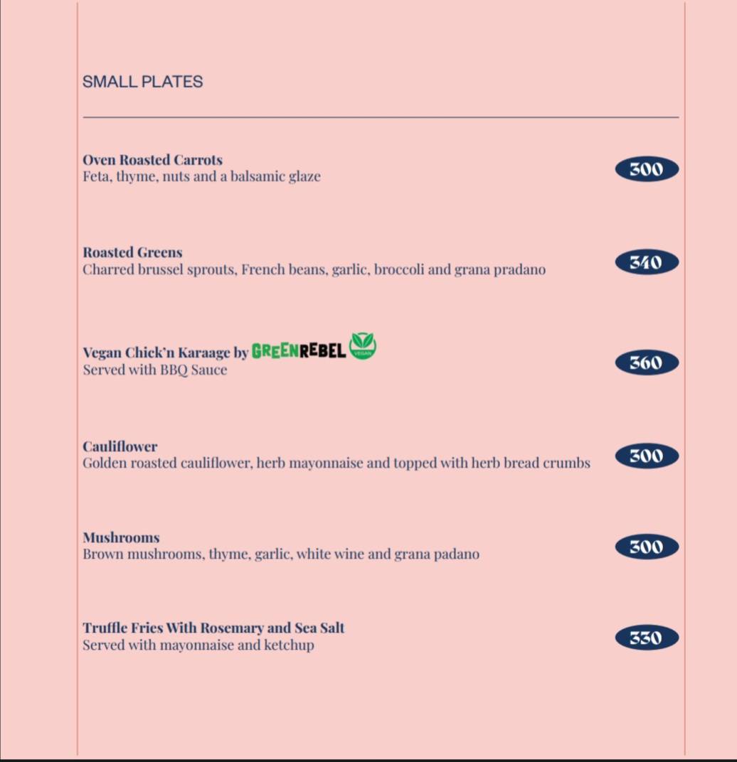 Menu at St. Louis restaurant, Taguig, Unit 104-A