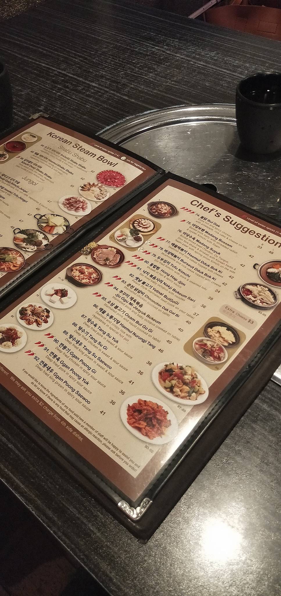 Menu at TK Something BBQ Restaurant, Canley Vale