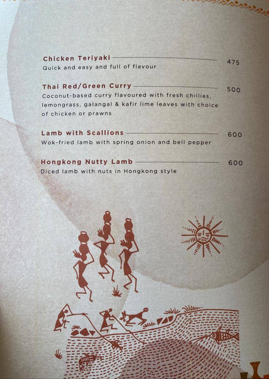 Menu at Terracotta Restaurant, Siliguri