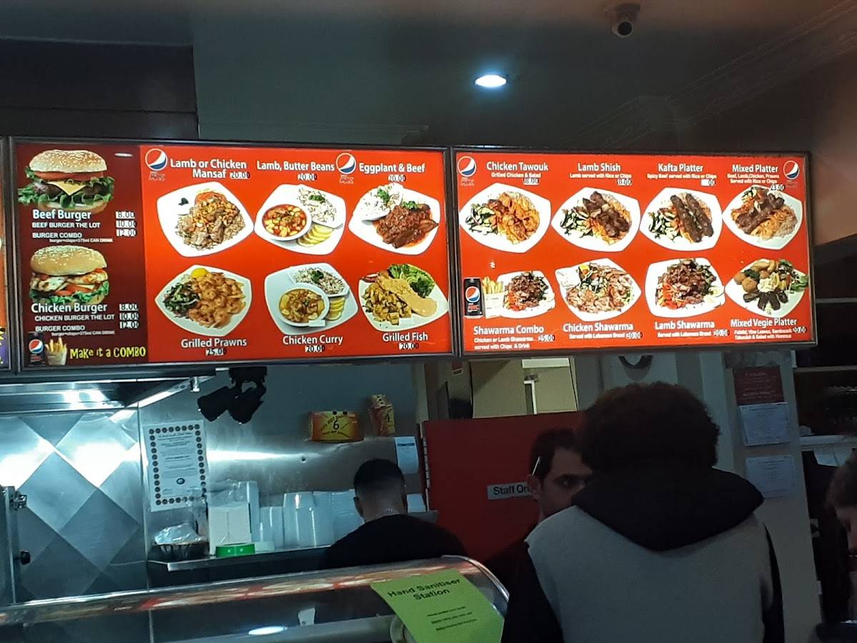 Menu at The Little Lebanon Joondanna restaurant, Joondanna, 13A Wanneroo Rd