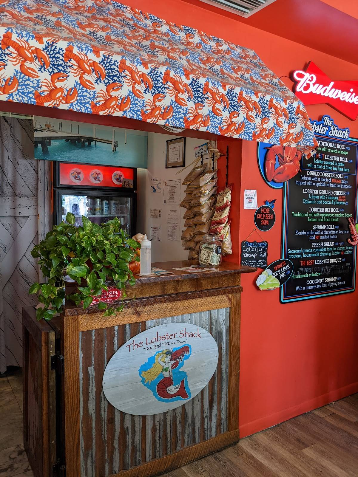 Menu at Lobster Shack Key West restaurant, Key West, 507 South St