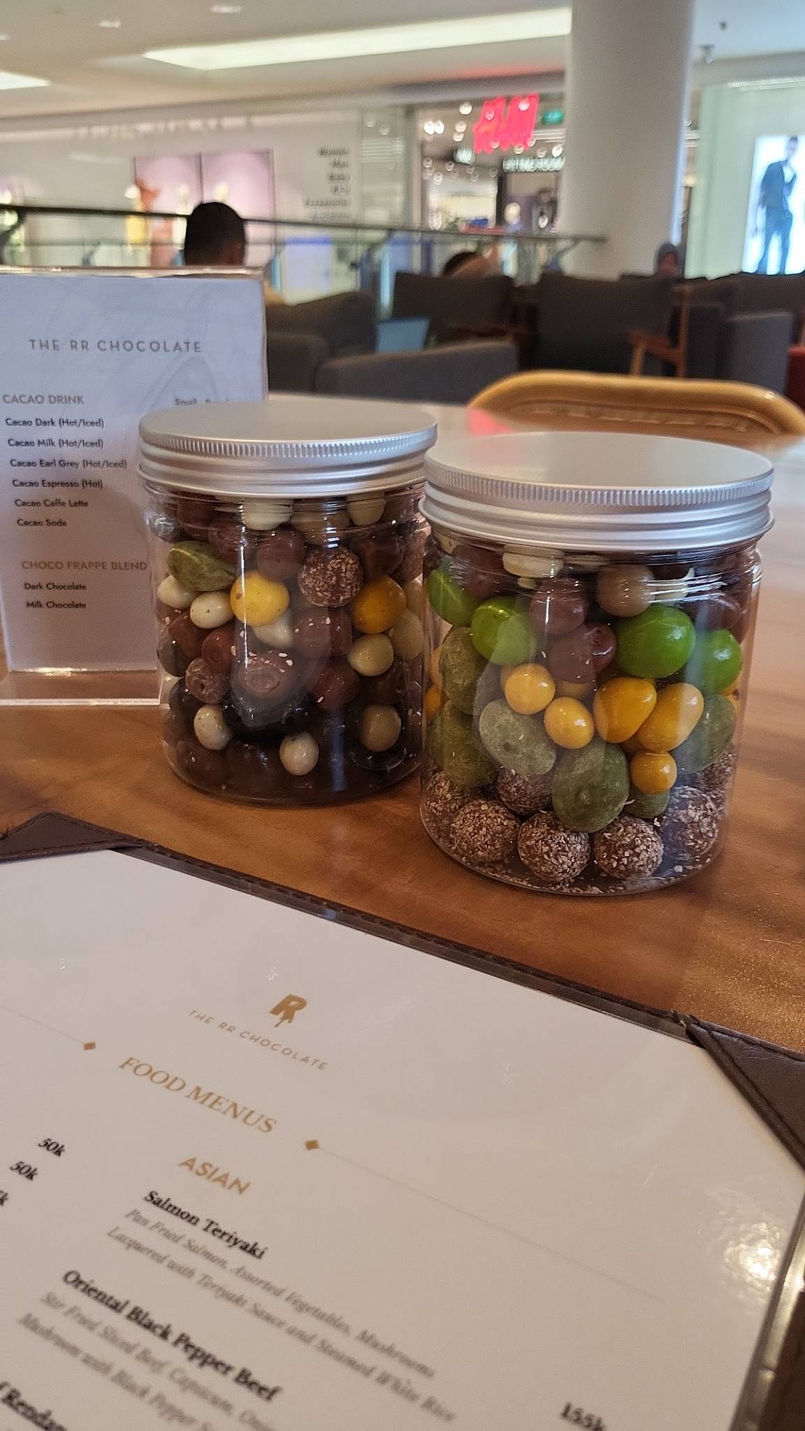 Menu at The RR Chocolate - Plaza Indonesia restaurant, Central Jakarta