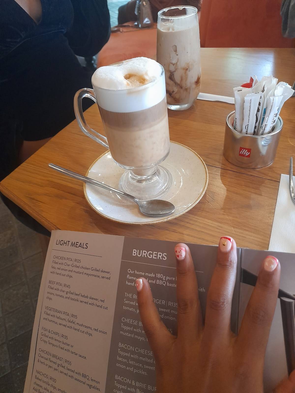 Menu at The Rock Restaurant, Pretoria