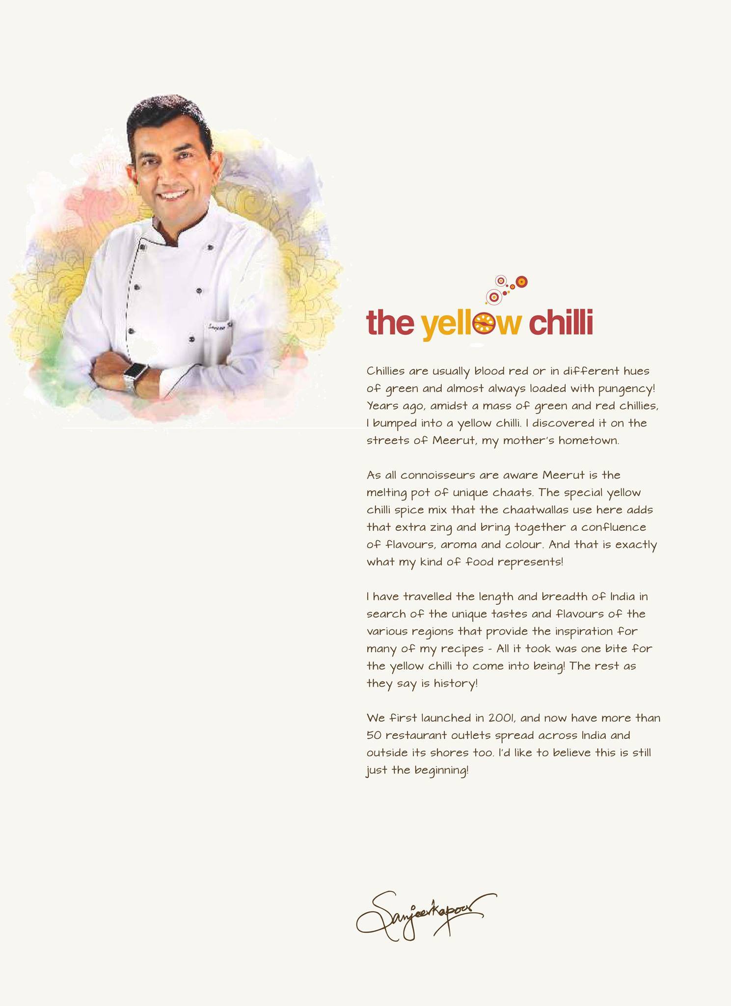 Menu at The Yellow Chilli, Navi Mumbai