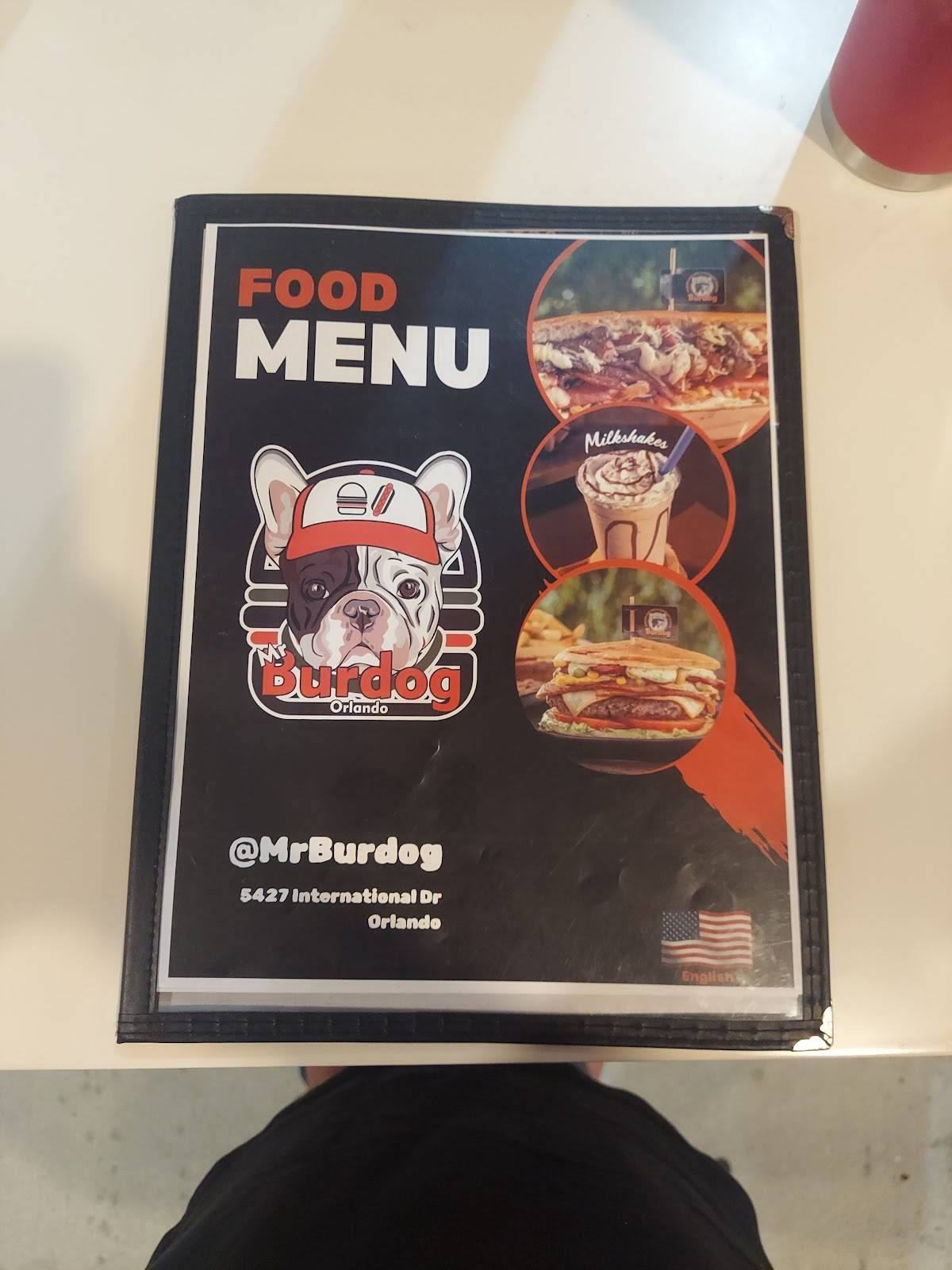 Menu at By Mr Burdog - Thunder Burger restaurant, Orlando