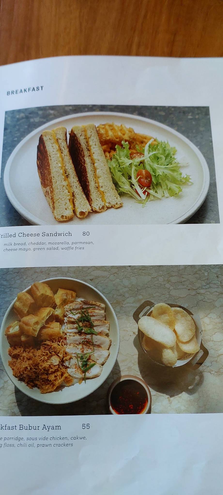 Menu at Titik Temu Cafe - Sarinah, Central Jakarta