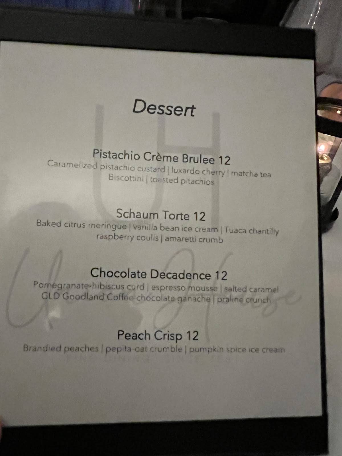 Menu at Union House restaurant, Genesee Depot