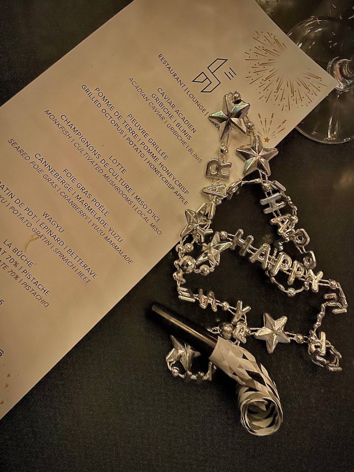 Menu at Restaurant h3, Montréal