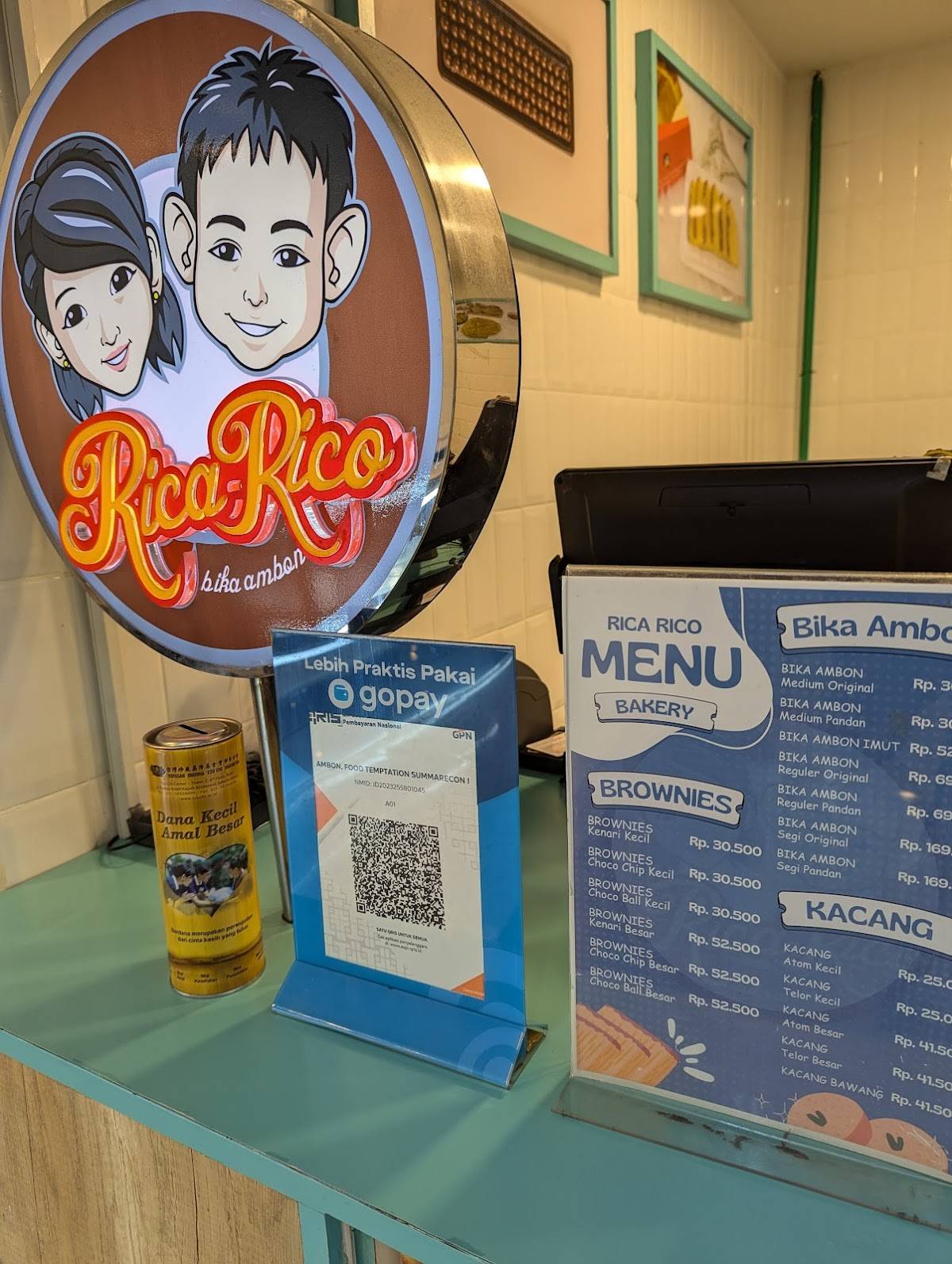 Menu at Rica Rico Bika Ambon Summarecon Mal Serpong restaurant, Curug ...