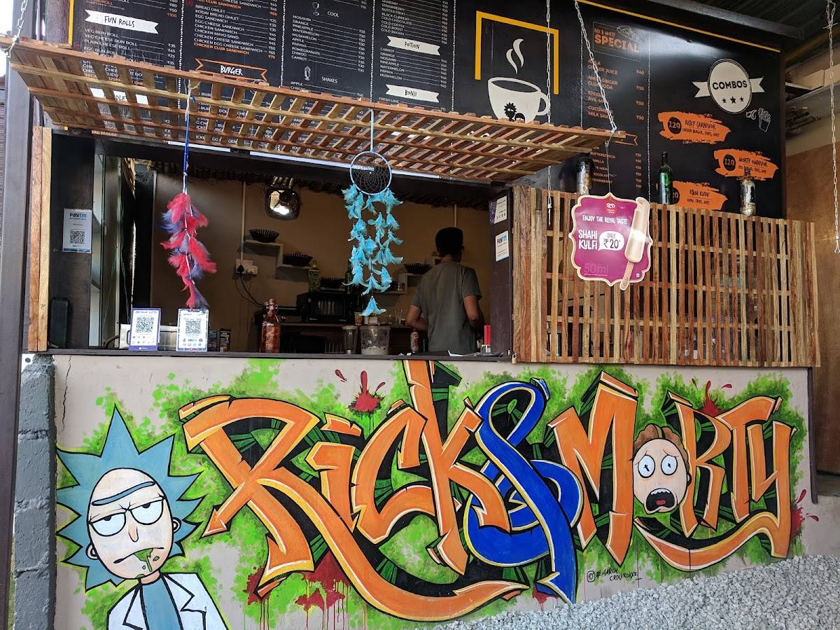 Menu at Rick & Morty Resto cafe, Bengaluru