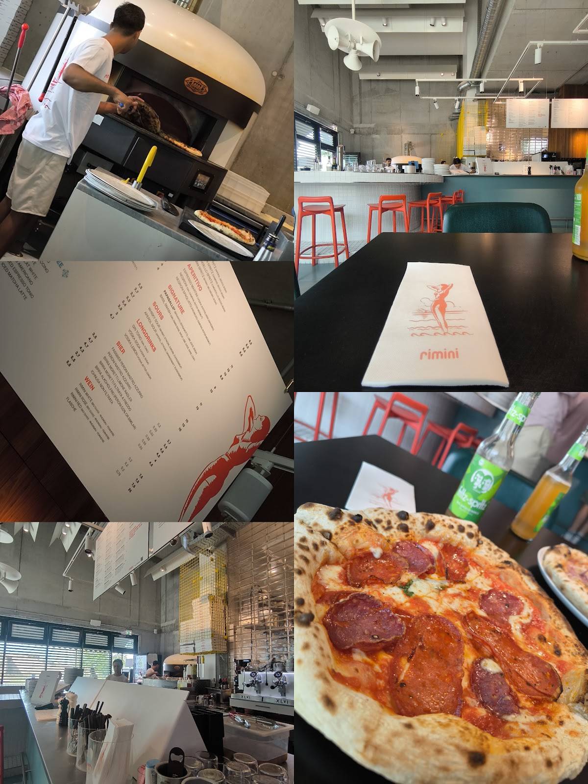 Speisekarte von Rimini Pizza, Offenbach am Main