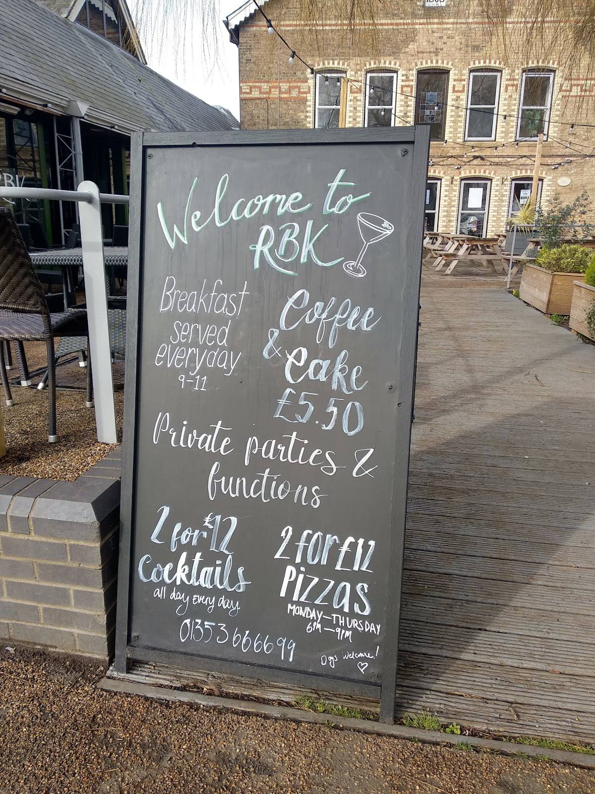 Menu at Riverside Bar & Kitchen, Ely, The Maltings