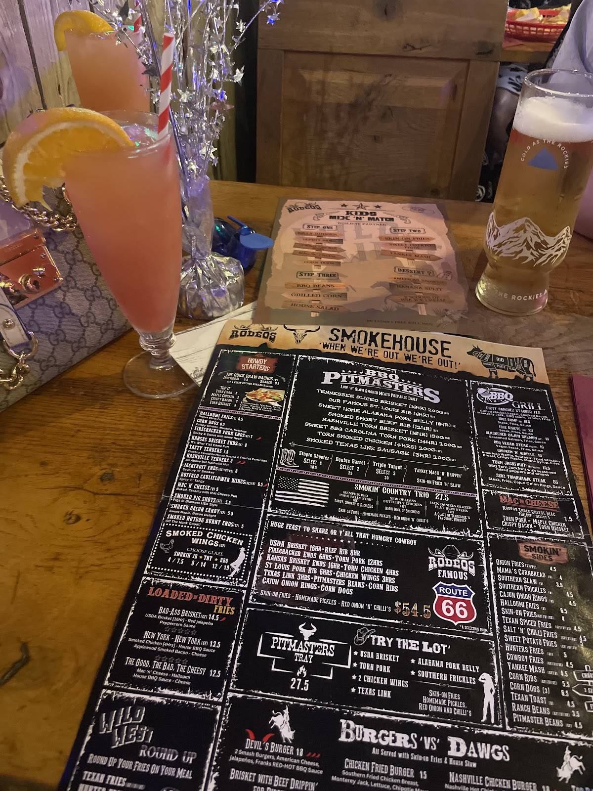 Menu at Rodeos BBQ - Wolverhampton, Wolverhampton
