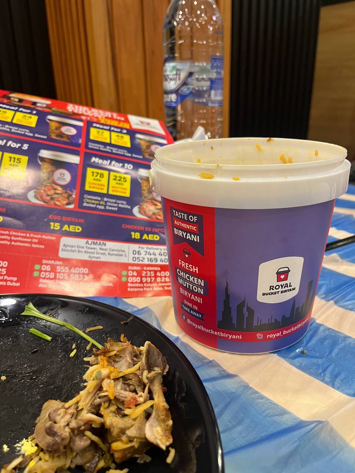 Menu at Royal Bucket Biryani & Mandi رويال للمندي restaurant, UAE