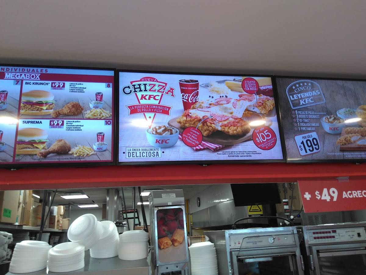 Carta del restaurante KFC Mirasierra, Saltillo, Blvd. Fundadores