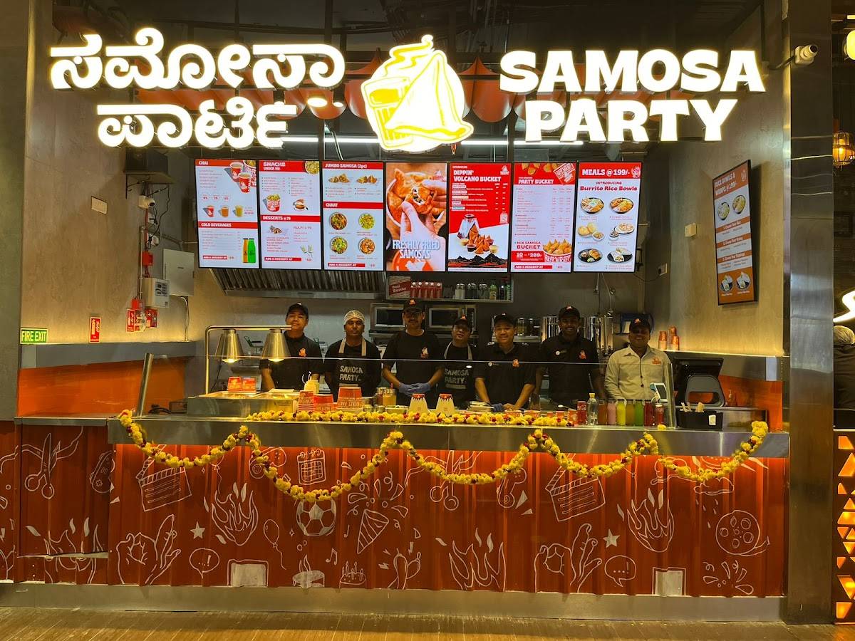 Menu at Samosa Party Nexus Shantiniketan, Bengaluru