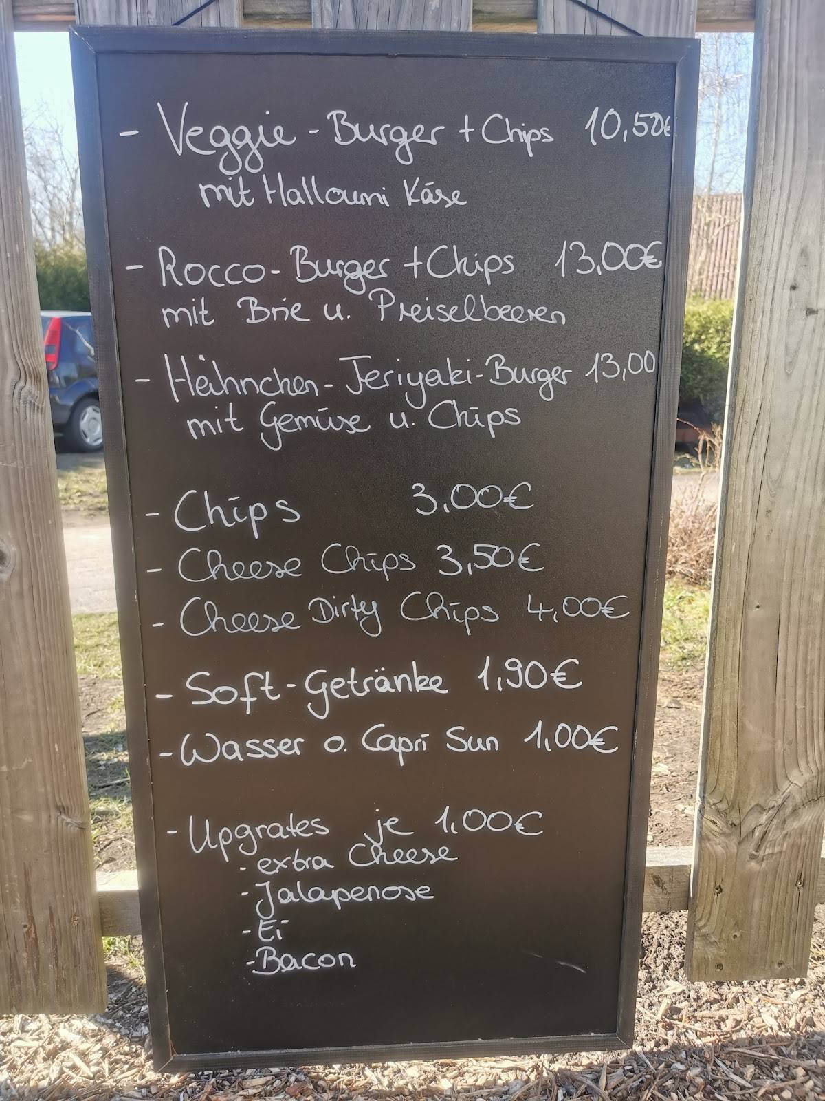 Speisekarte von Sam's Burger -Food Truck- restaurant, Hemmoor