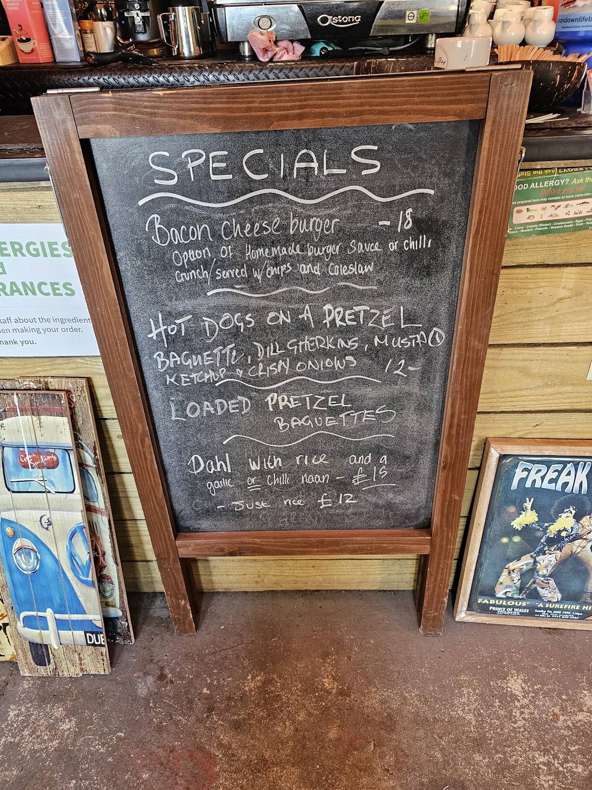 Menu at The Bay - Vegan Deli restaurant, Sandown