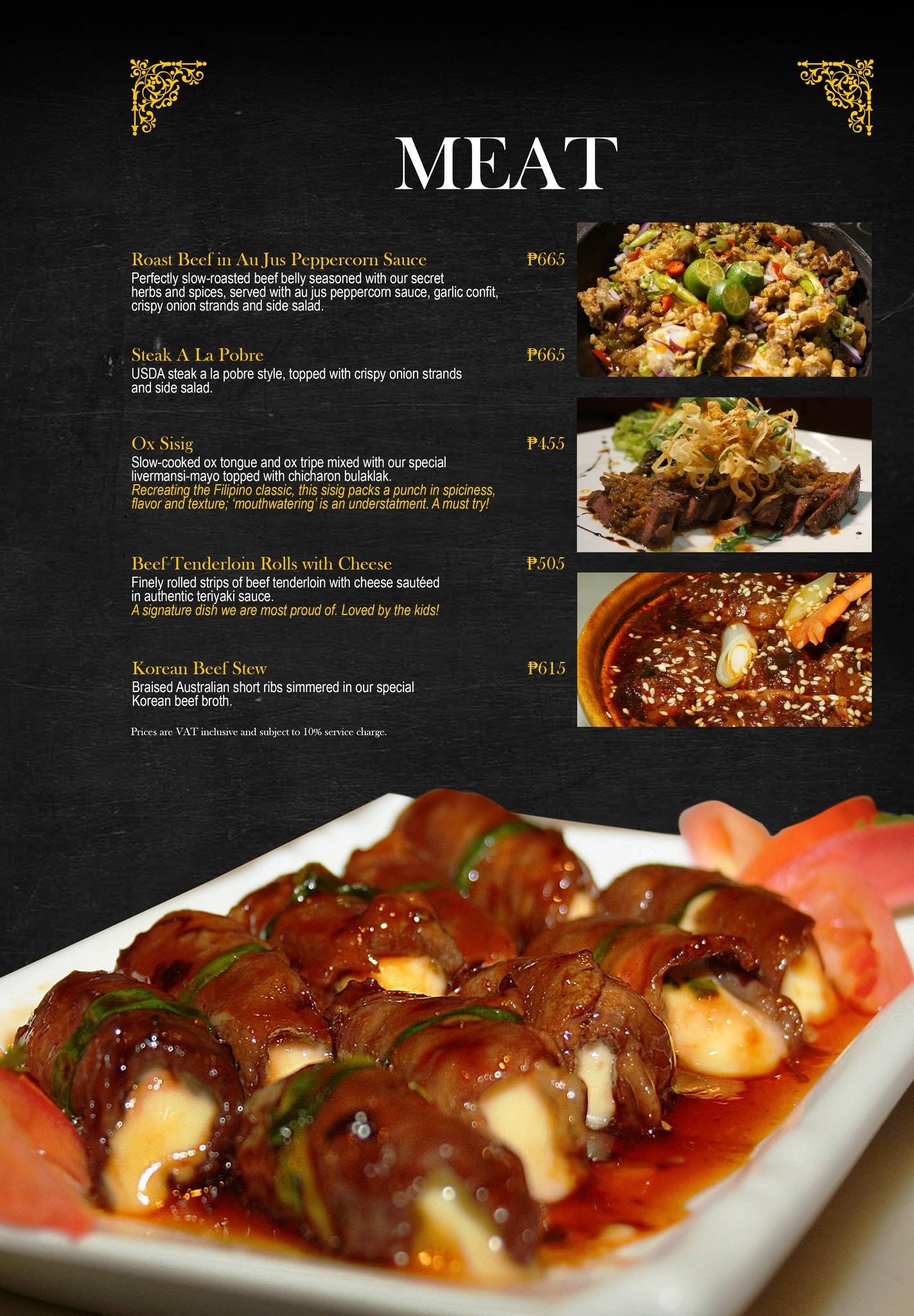 Menu at Bistro Charlemagne restaurant, Santa Rosa, Ayala Malls Solenad ...