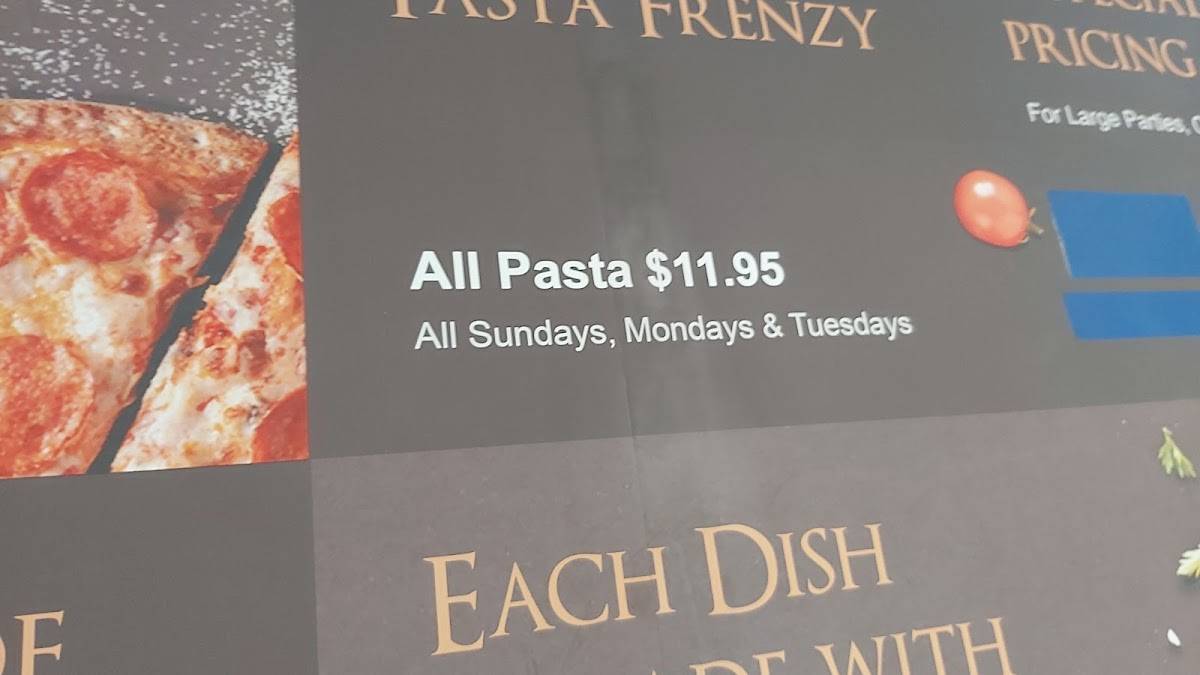 Menu at Chianti Cafe & Restaurant, Saskatoon