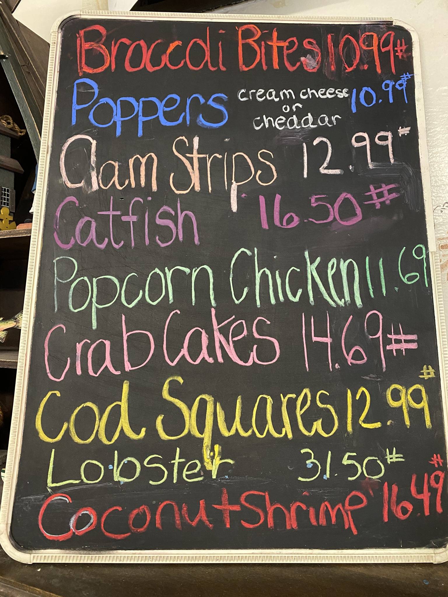 Menu at Schwarz Fish restaurant, Sheboygan, 828 Riverfront Dr