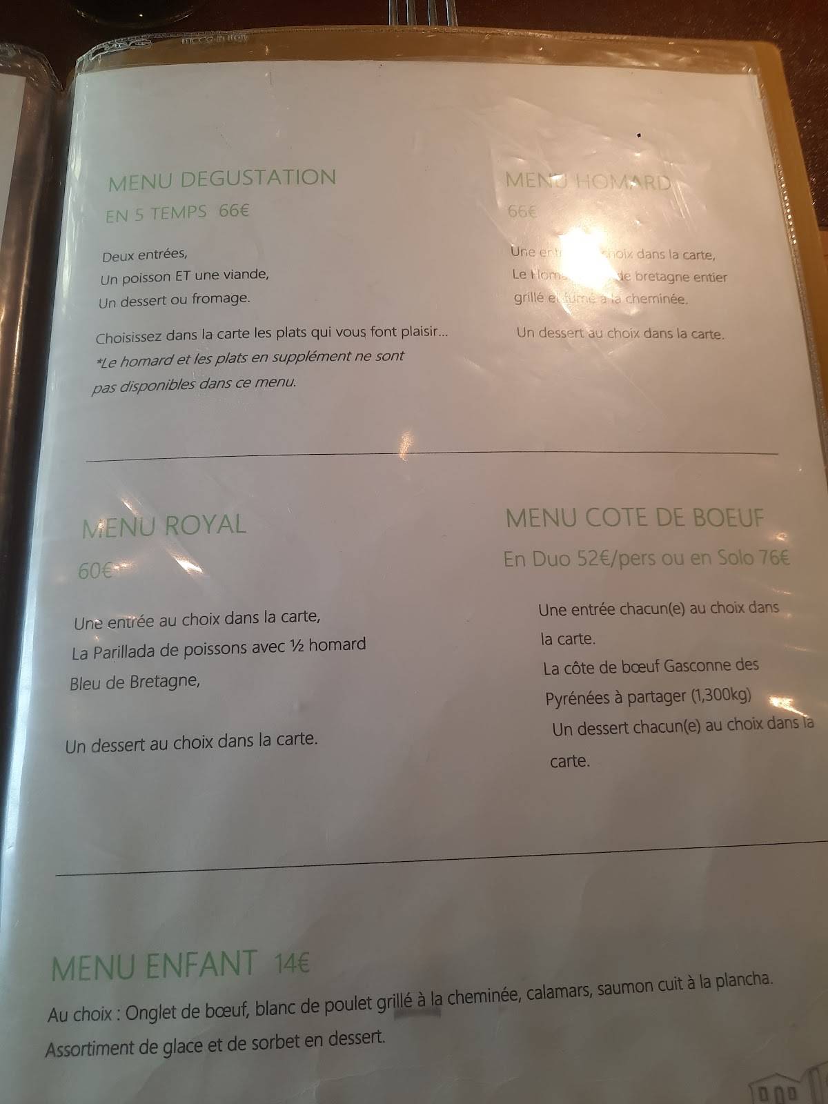 Menu au Restaurant Label Braise, Ségoufielle, 27 Route de Grenade ...