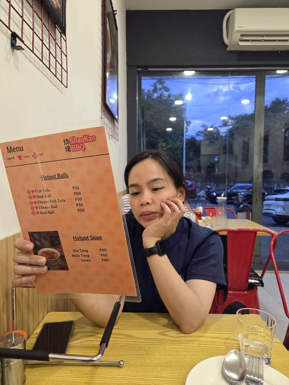 Menu at ShaoKao BBQ, Quezon City