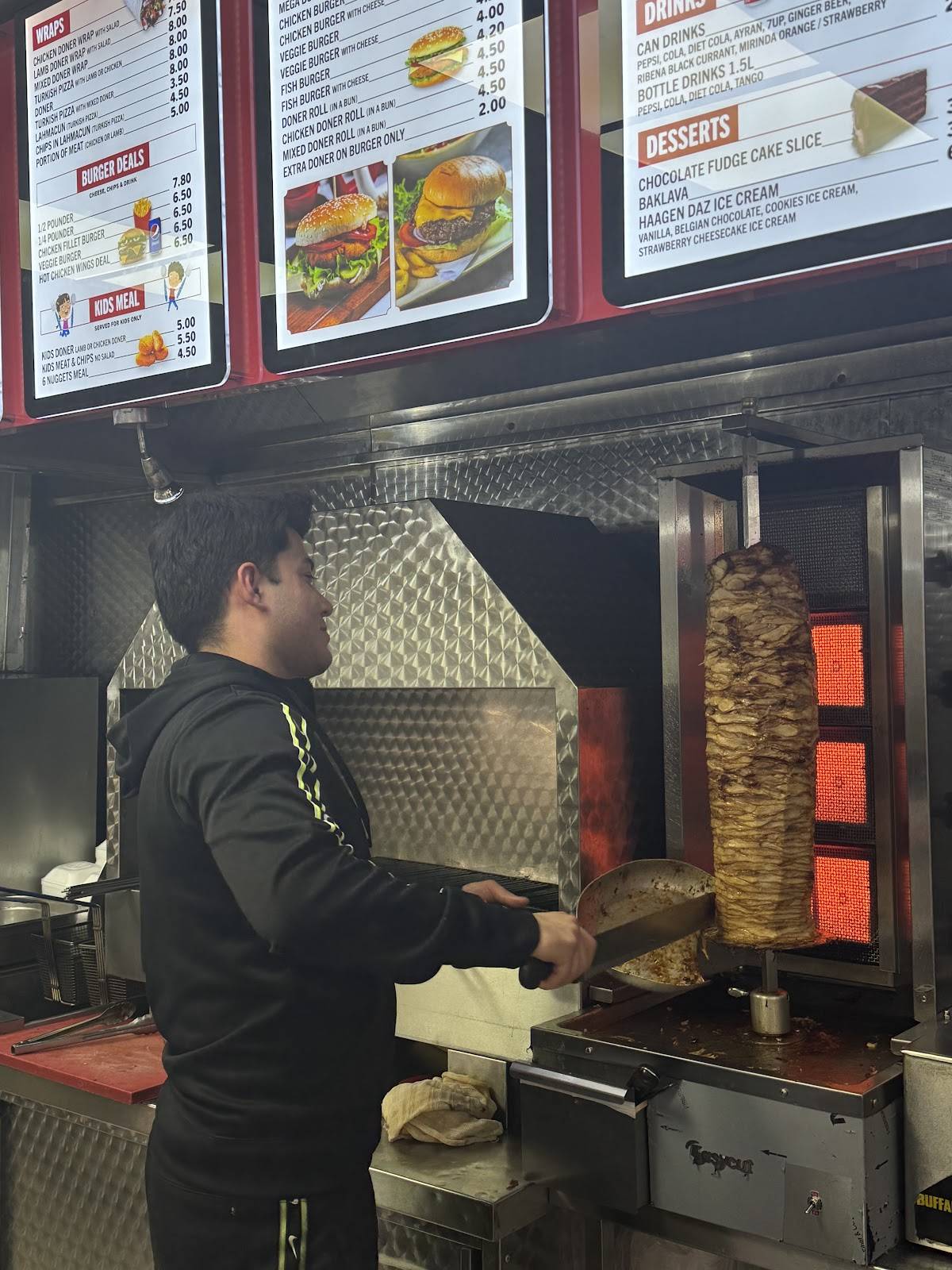Menu at Shish Shack restaurant, London