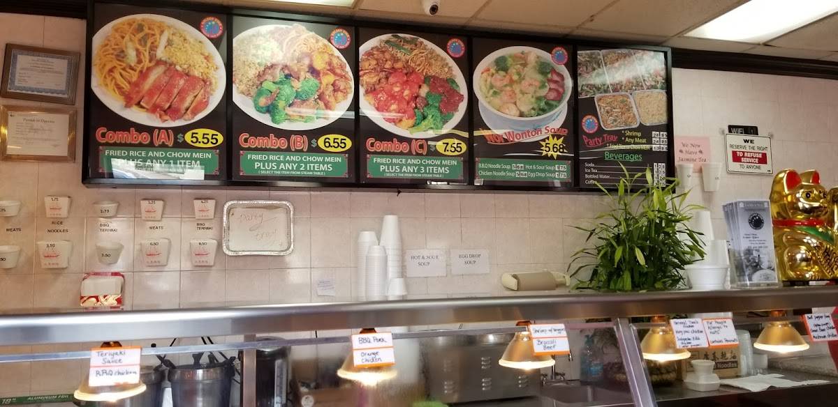 Menu at Golden Star Restaurant, Silver City