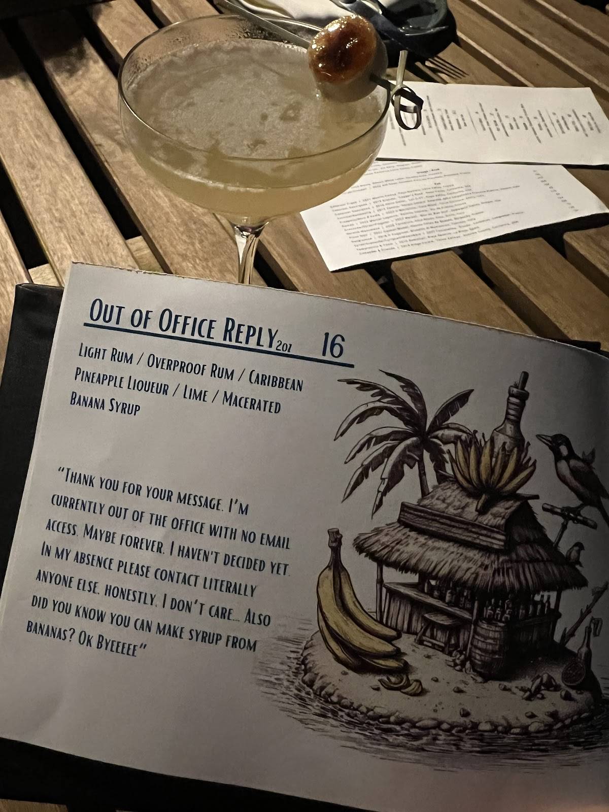 Menu at Sip Bar + Fare, Dartmouth