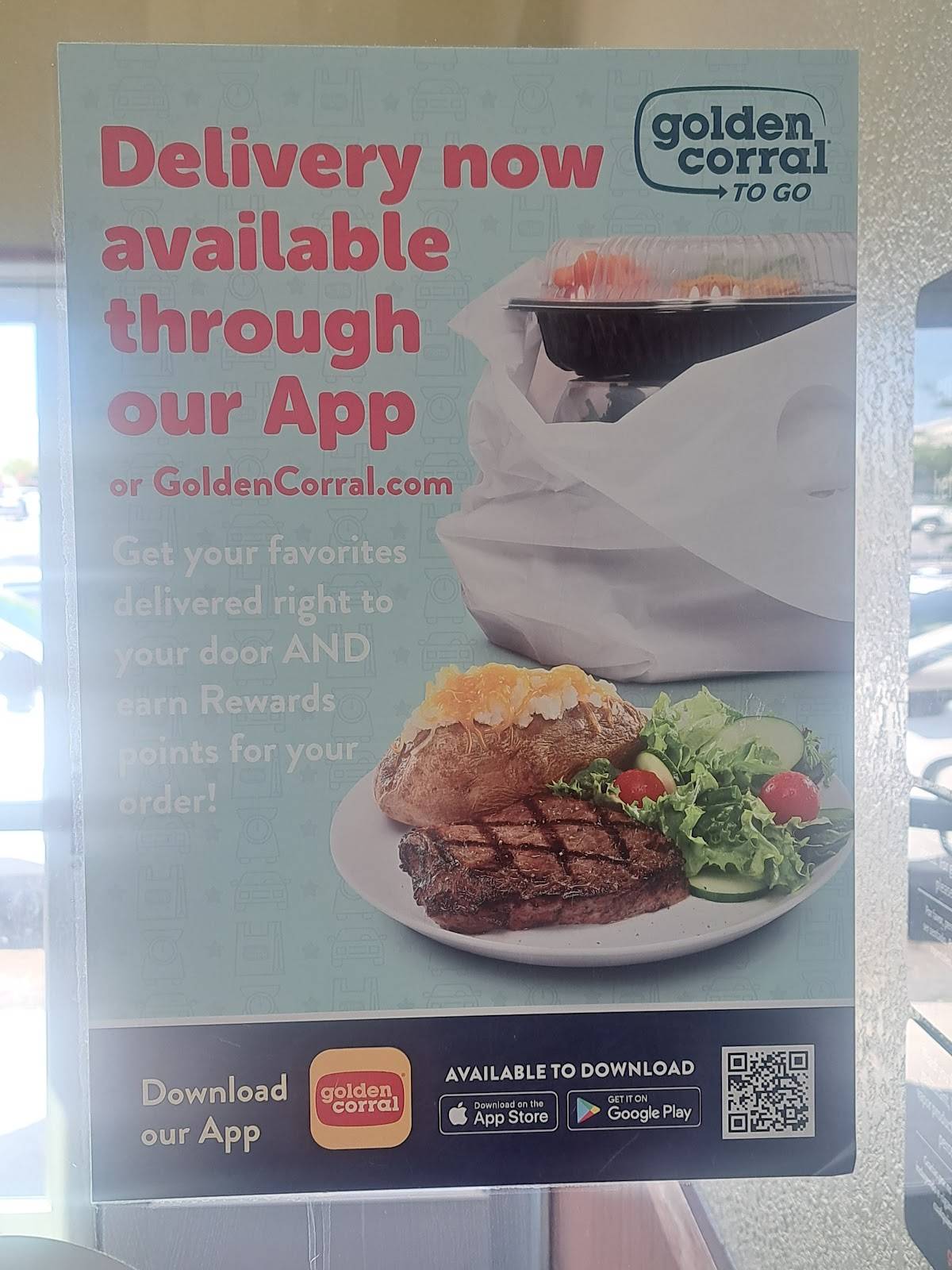 Menu at Golden Corral Buffet & Grill restaurant, Smyrna, Cobb Pkwy SE