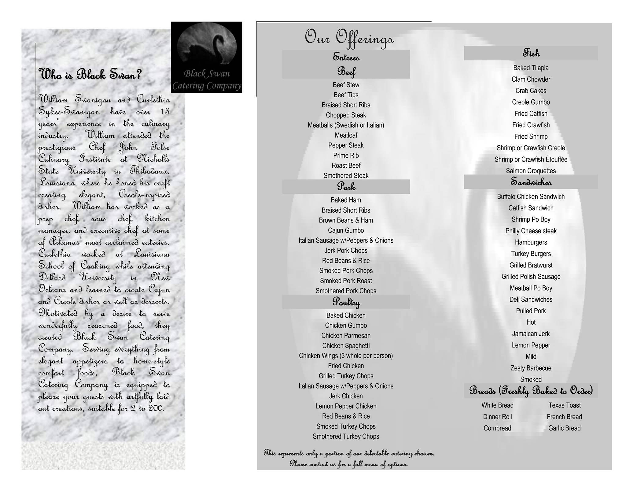 Menu at So Full Cafe, North Little Rock, Doctor M L K Jr Dr