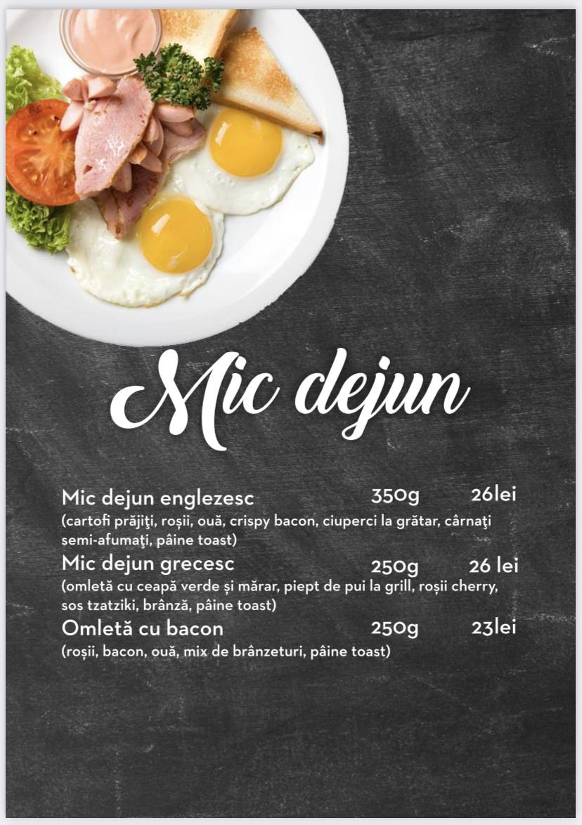 Menu at Soko Lounge Restaurant, Filiași