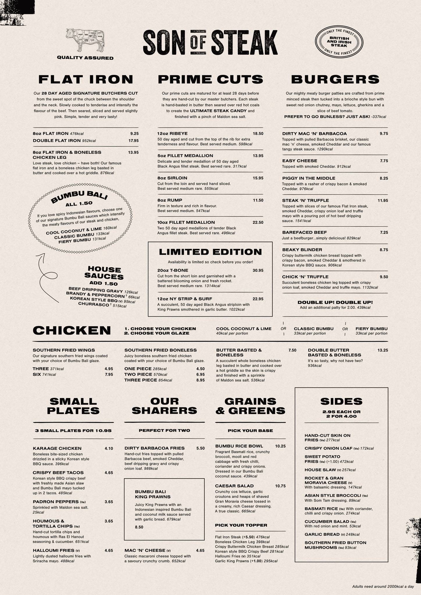 Menu at Son of Steak Cheltenham pub & bar, Cheltenham