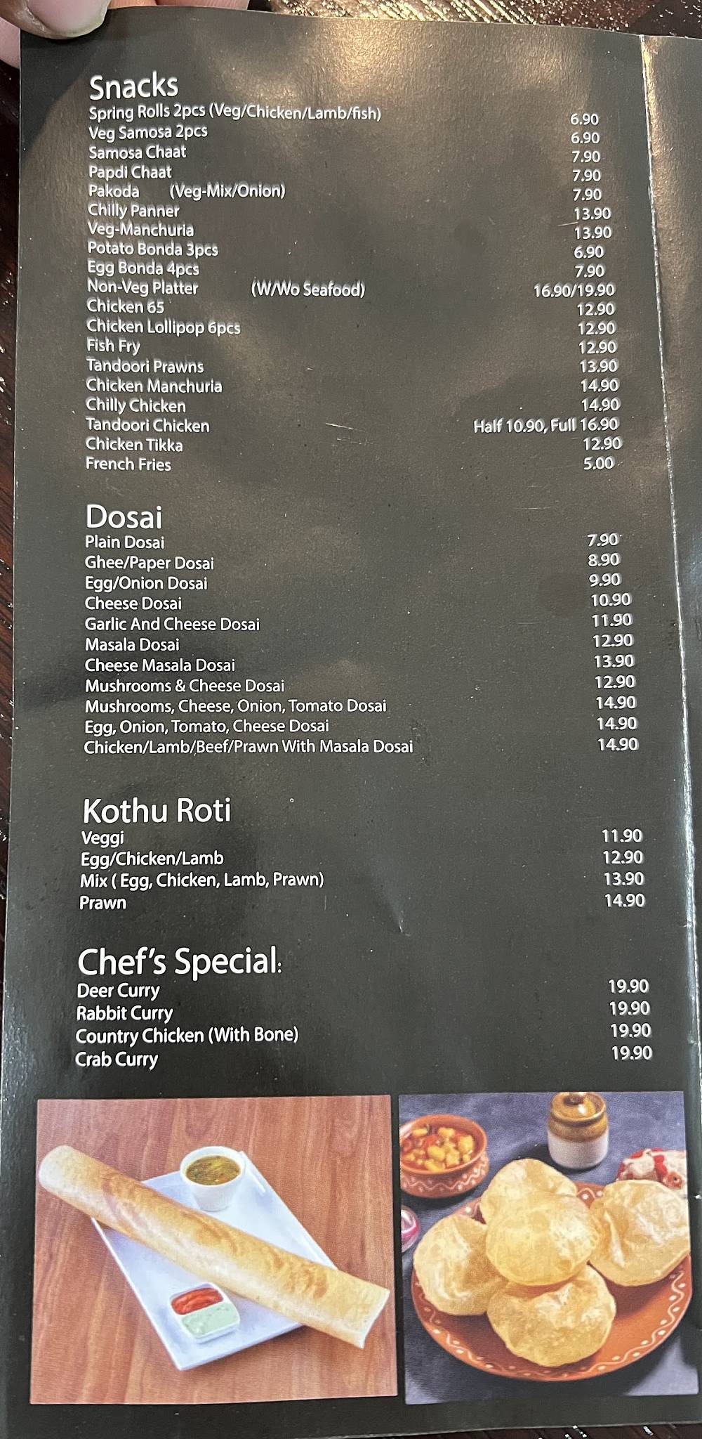 Menu at Spices Indian Restaurant Toukley, Toukley