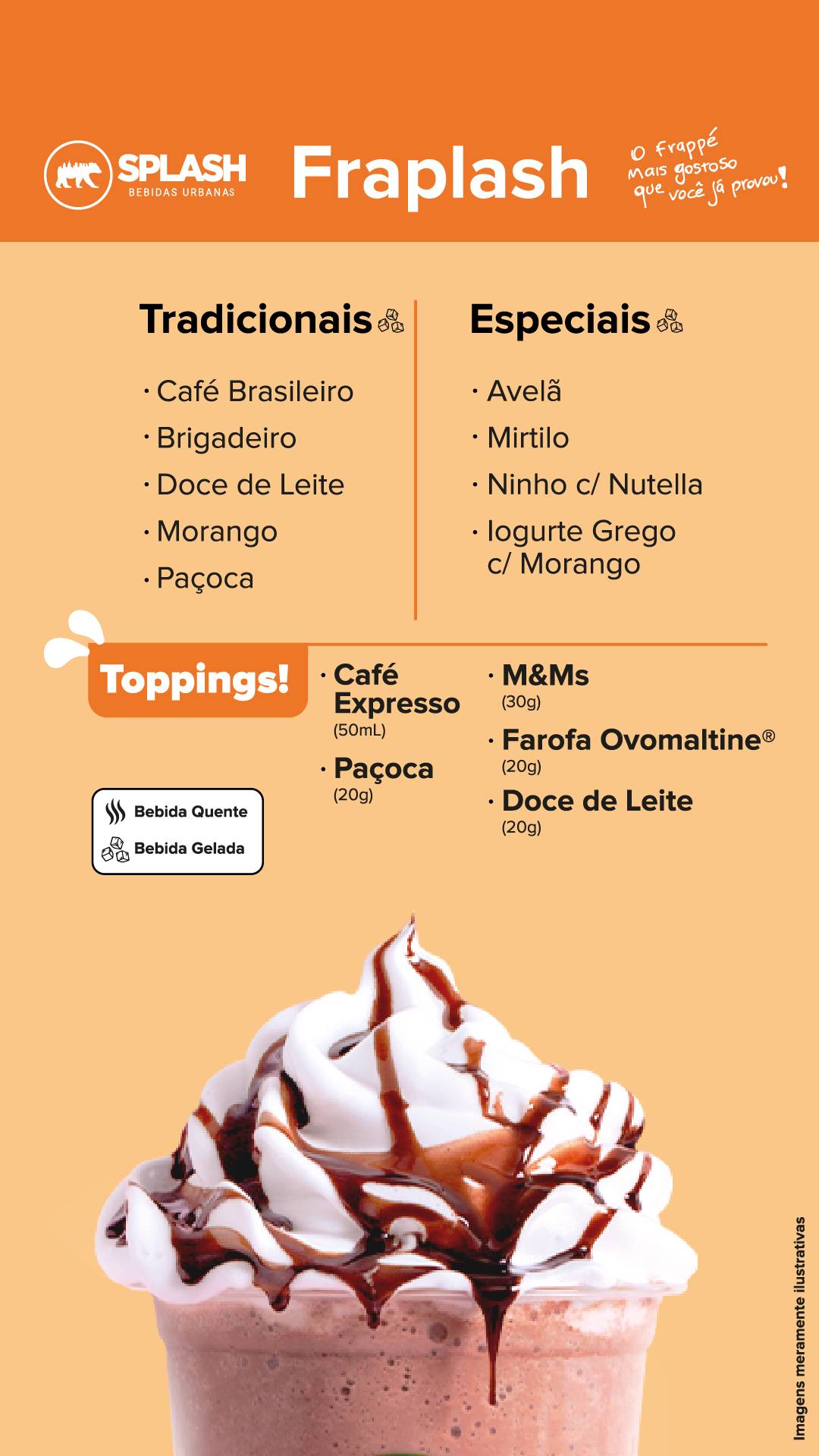 Menu at Splash Bebidas Urbanas Suzano, Suzano