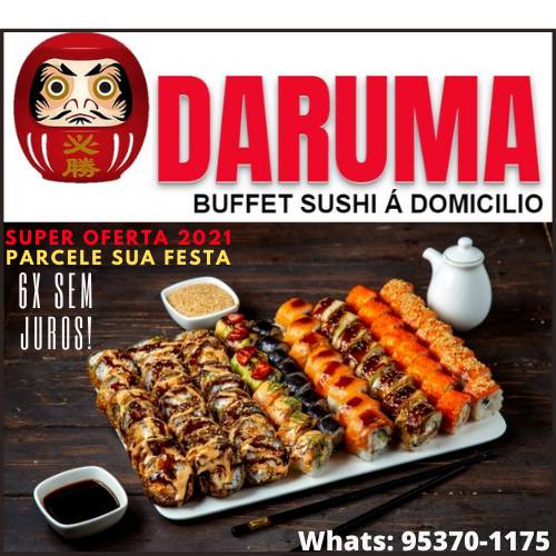 Menu em Sushi Daruma restaurante, Mairiporã