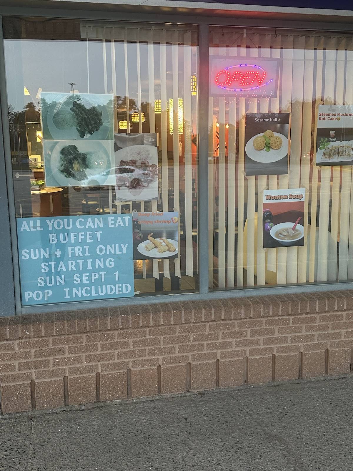 Menu at Sushi Fang restaurant, Greenwood