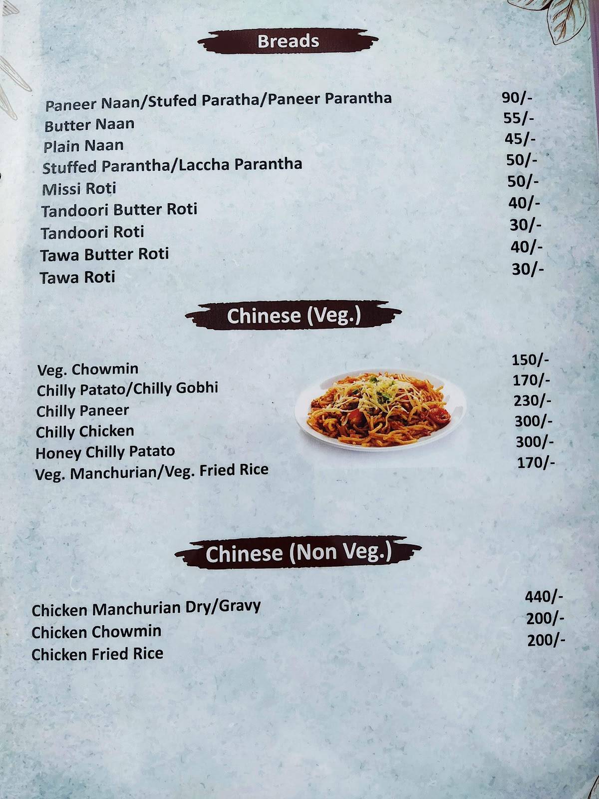 Menu at THE WHITE TOWN JAIPUR Kitchen & Bar, Jaipur