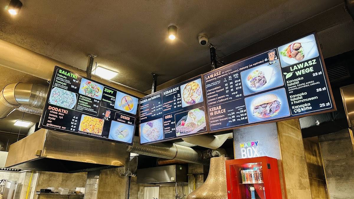 Menu at Taksim Restaurant &Kraft kebap, Warsaw