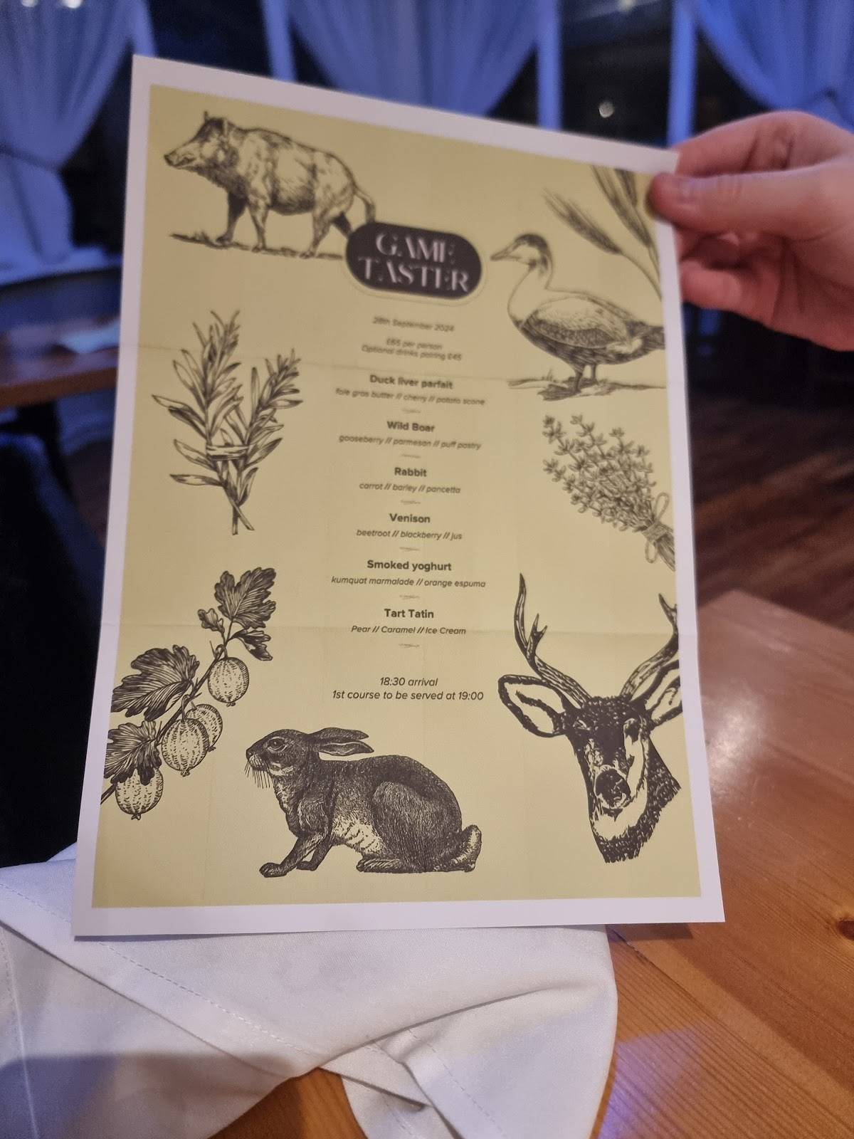 Menu at The Blue Bell pub & bar, Auckley