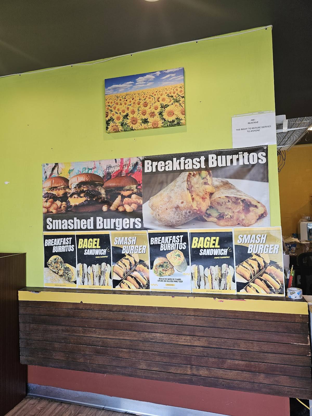 Menu at The Breakfast Burrito Factory restaurant, Los Angeles, W 8th St ...