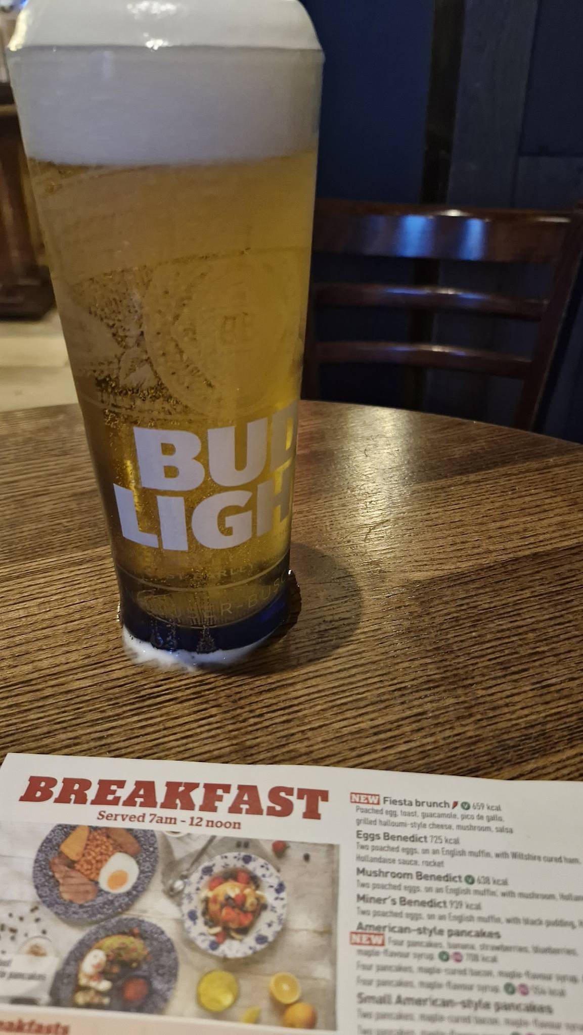 Menu at The Castle Hotel - JD Wetherspoon pub & bar, Ruthin