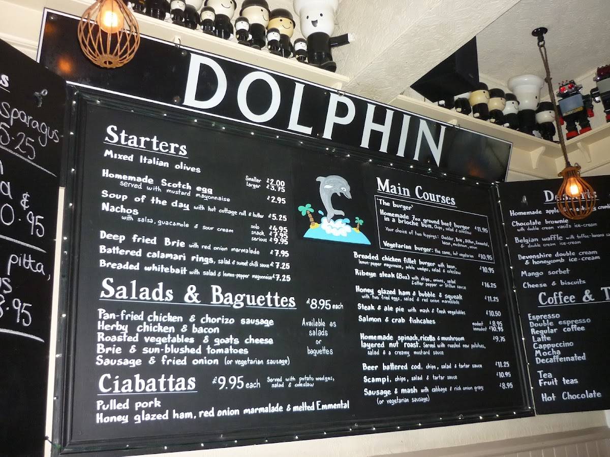 Menu at The Dolphin pub & bar, Canterbury